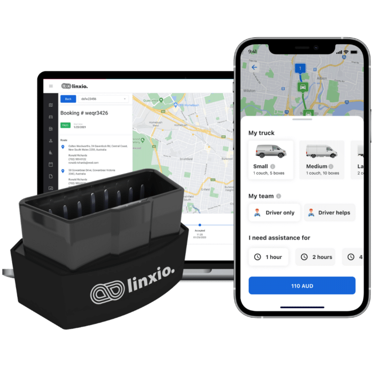 GPS Vehicle Trackers For Businesses In Australia | Linxio